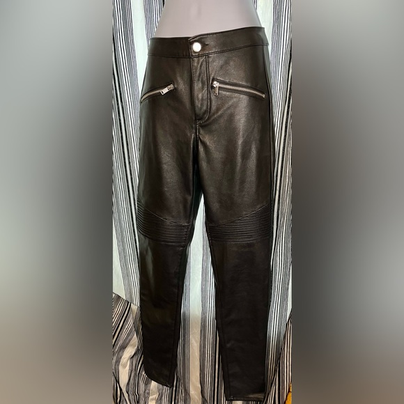Divided | Pants & Jumpsuits | Vegan Leather High Waisted Skinny Pants ...